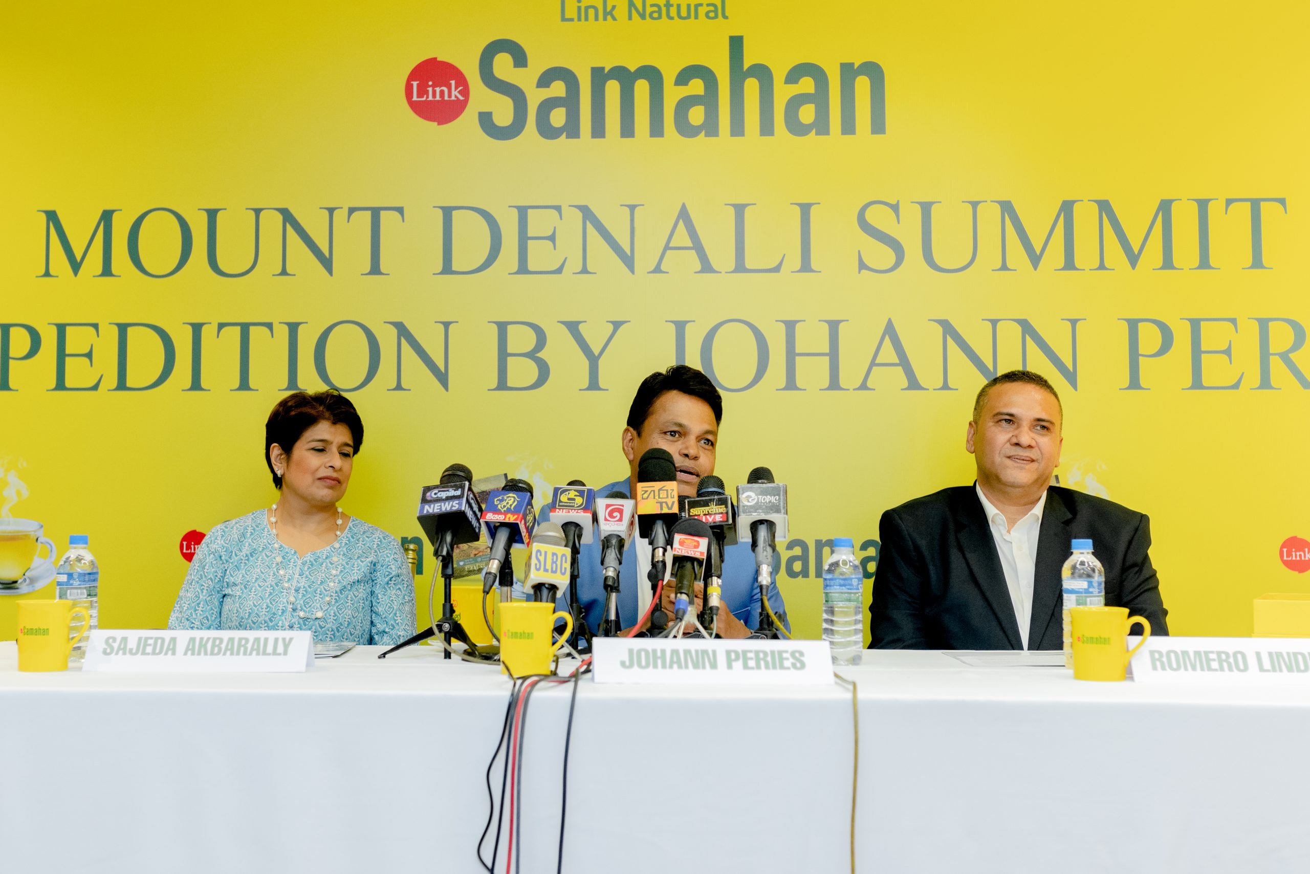 Link Samahan set to power Johann Peries as he sets off to summit Mount ...